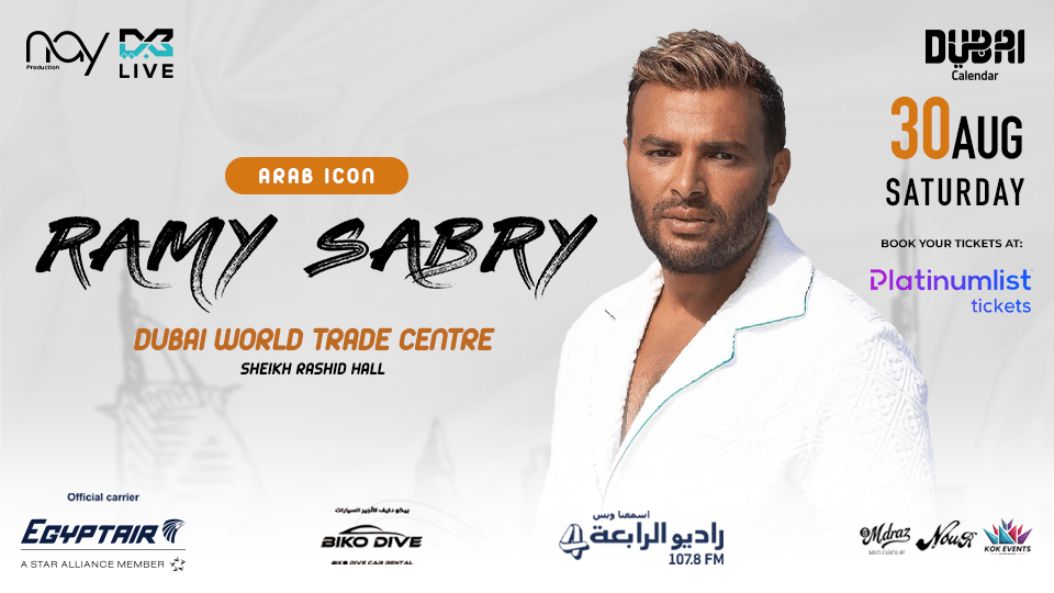 Ramy Sabry Lights Up Dubai: Summer Nights Extravaganza